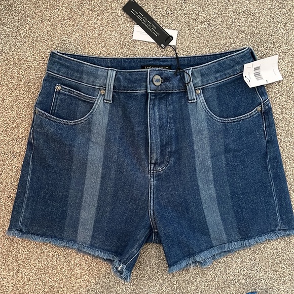 Lee | Shorts | Lee Body Optix Striped Cut Off High Waisted Short | Poshmark